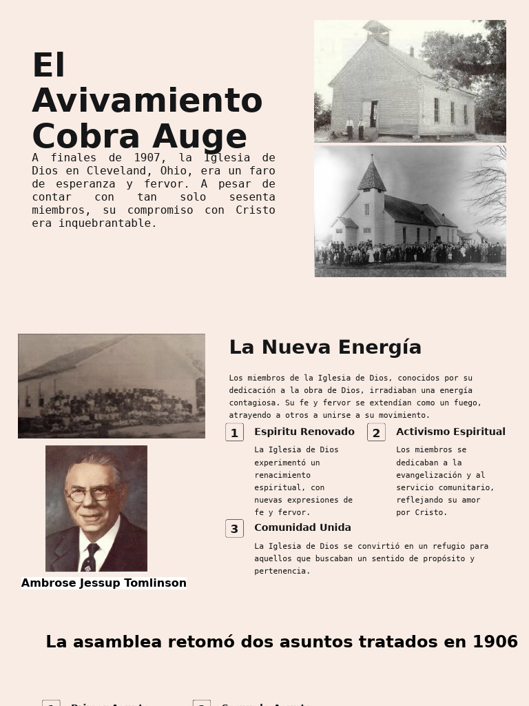 Avivamiento en la Iglesia de Dios | PDF | Renacimiento cristiano | Santo