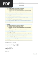 DC Circuits Cheat Sheet | PDF | Force | Quantity