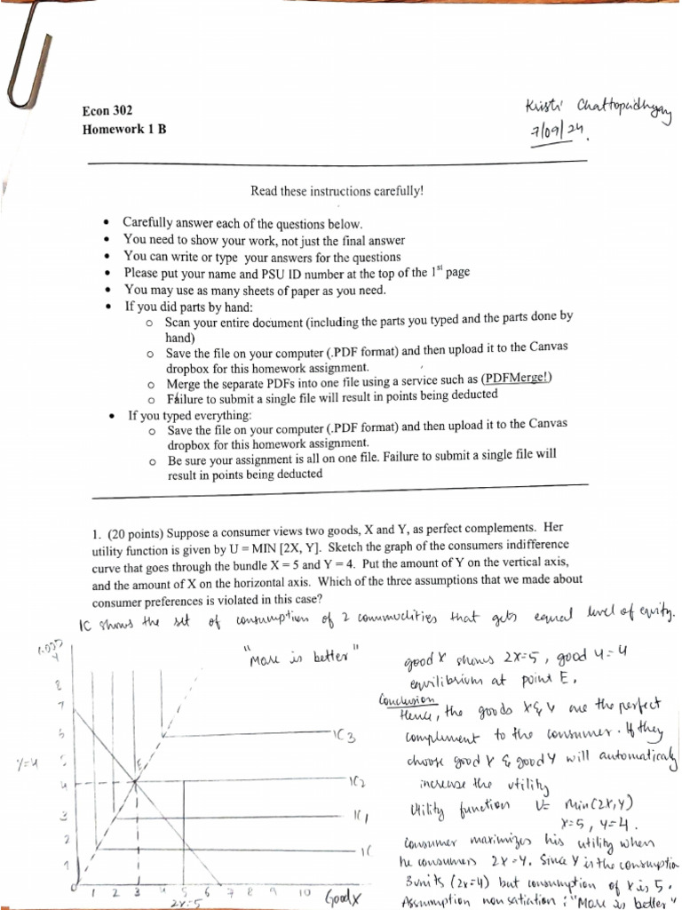 Econ 302 Hw 1 1 Pdf