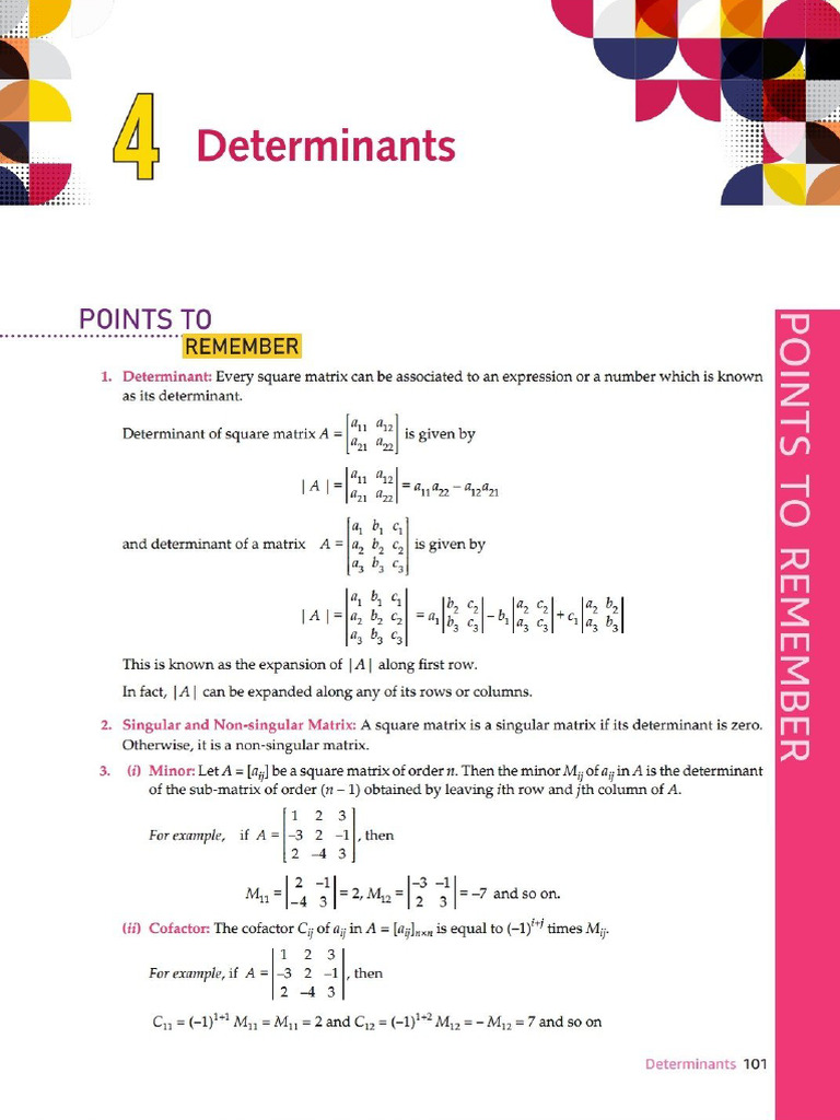 Determinants - Xamidea | PDF