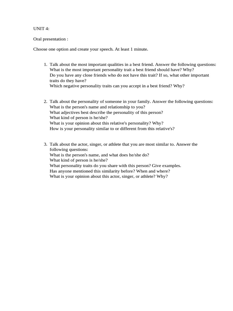 Oral Presentation Topics & Tips | PDF | Self-Improvement | Science ...