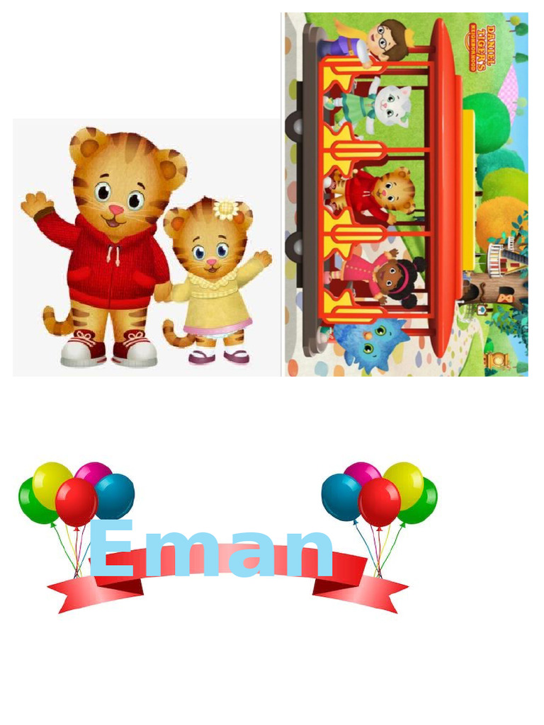 Topper Bolo Daniel Tigre | PDF