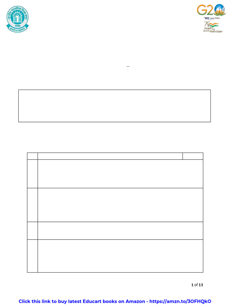 Class X English-PQ-Set 1 | PDF | Languages Of India | Wearable Technology