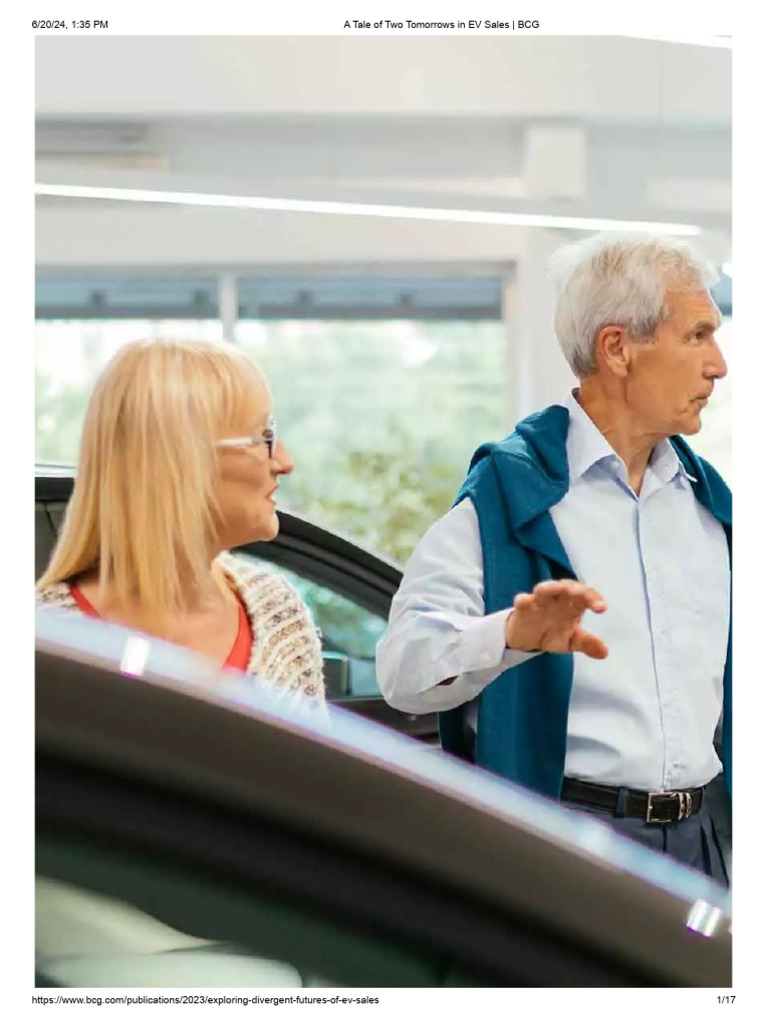 A Tale of Two Tomorrows in EV Sales - BCG | PDF | Electric Vehicle ...