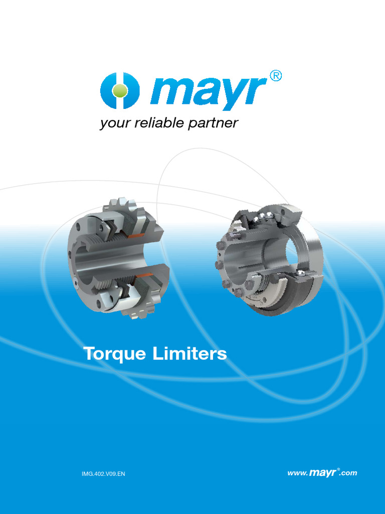 Brosura Generala Cuplaje Limitatoare MAYR | PDF | Mechanical Engineering | Manufactured Goods