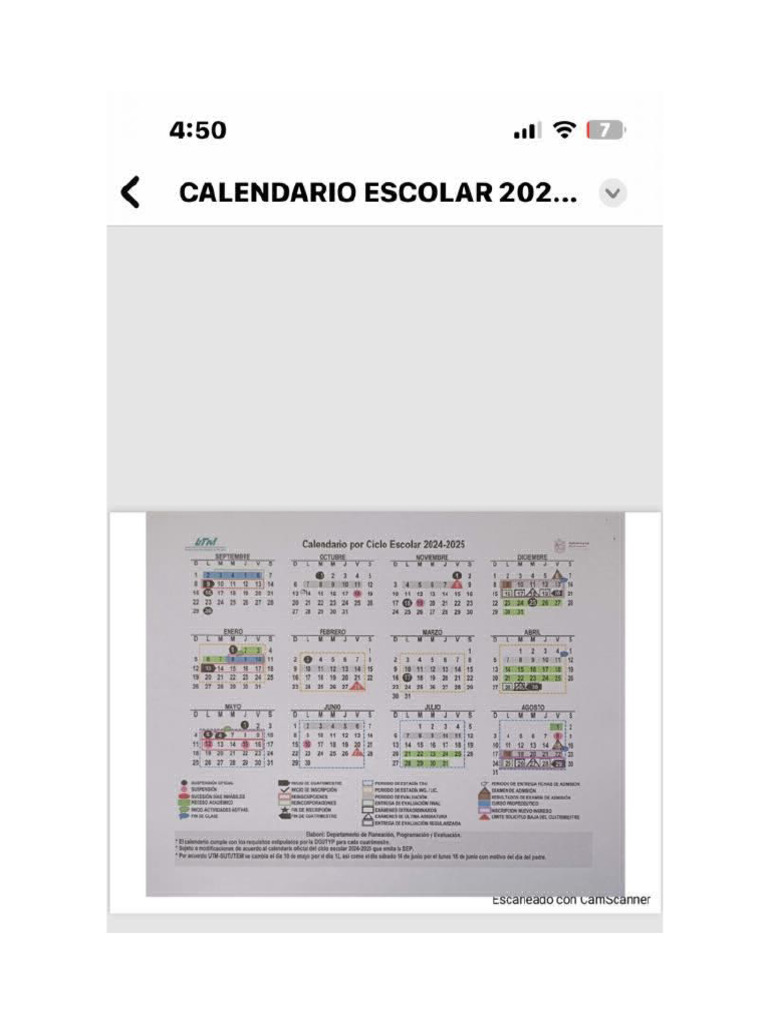 Calendario - Actualizado 2024 | PDF