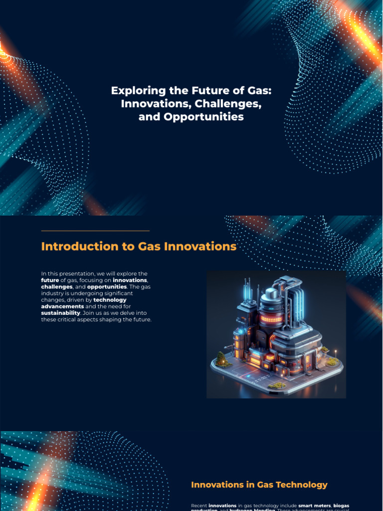 Slidesgo Exploring The Future of Gas Innovations Challenges and ...
