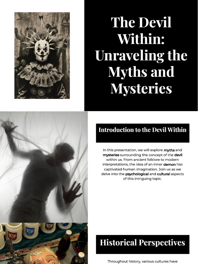 Slidesgo The Devil Within Unraveling The Myths and Mysteries ...