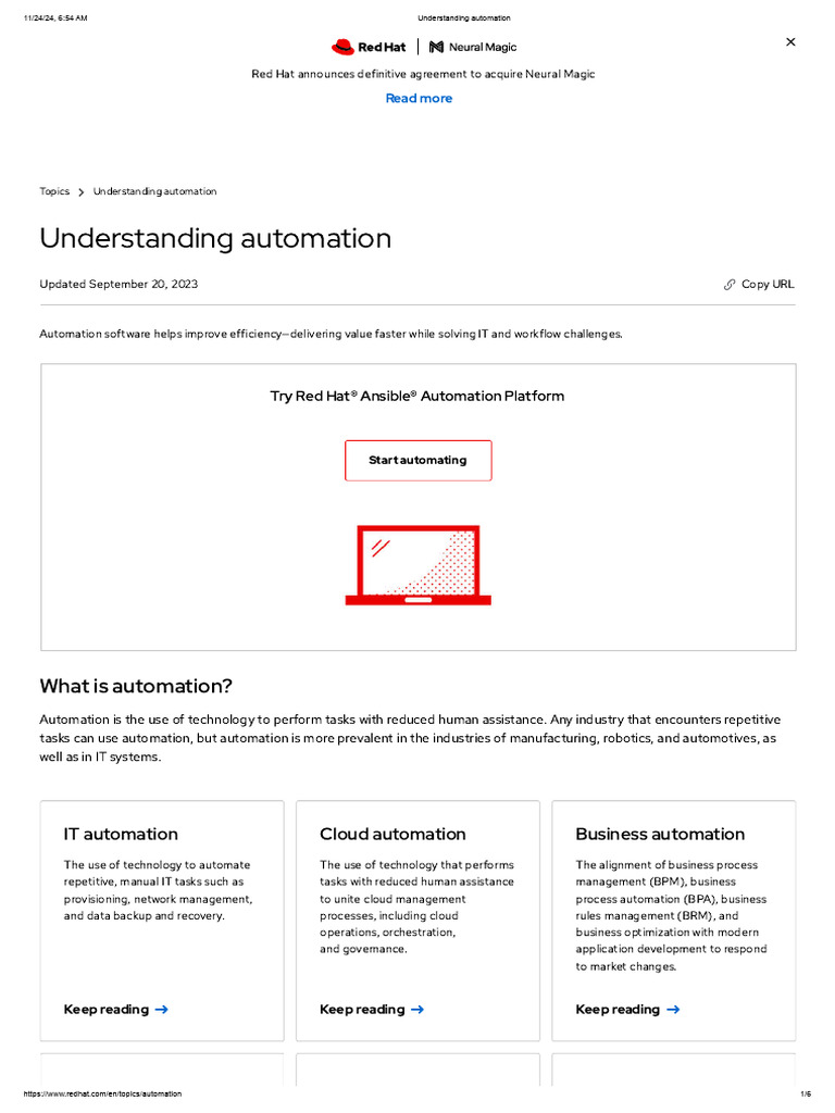 Understanding Automation | PDF | Automation | Engineering