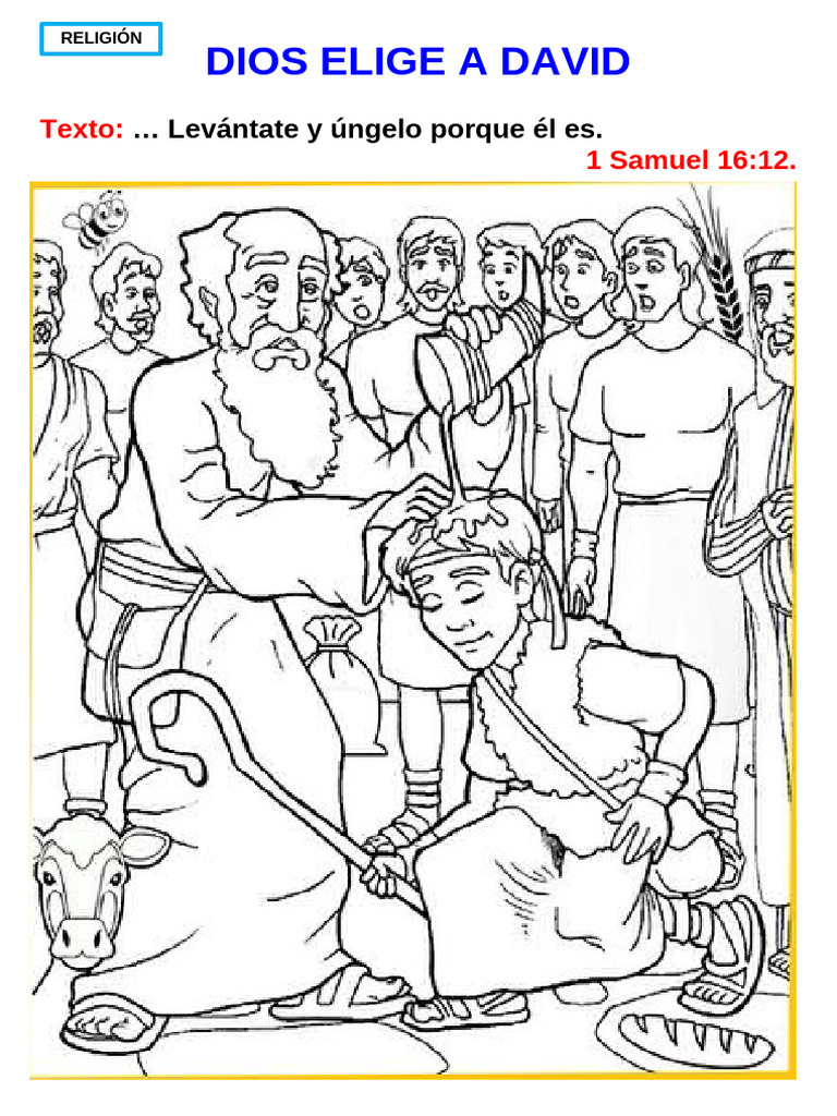 Dios Elige a David: Reflexión Bíblica | PDF