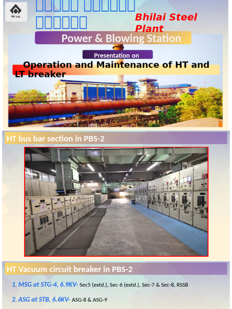 HT and LT VCB Maintenace | PDF | Insulator (Electricity) | Electric Arc