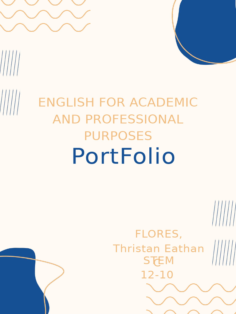 Eapp Portfolio | PDF