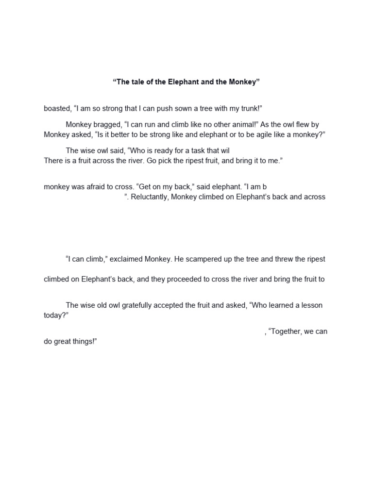 Teamwork Draft Final Version | PDF | Elephant