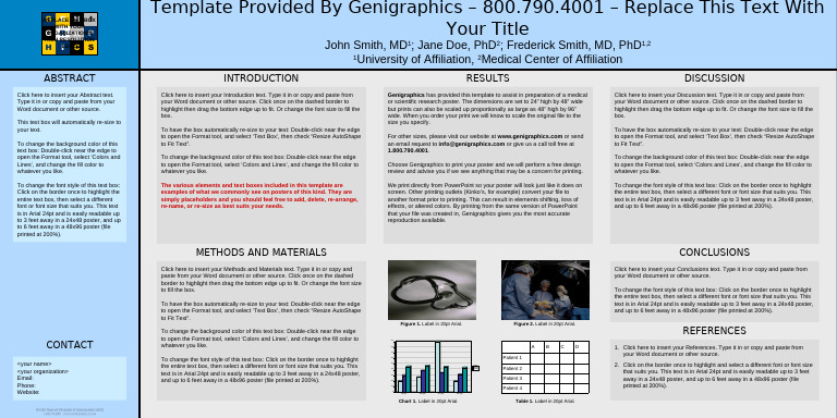 Genigraphics Poster Template Guide | PDF | Microsoft Word | Typefaces