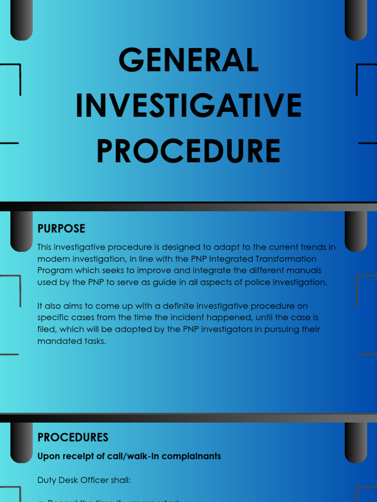 Modern Investigative Procedures Guide | PDF | Crime Scene | Fingerprint
