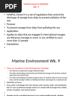 Marpol Annex 4 | PDF | Sewage Treatment | Sewage