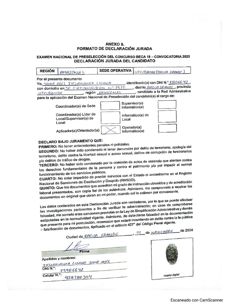 Amexo 8 | PDF