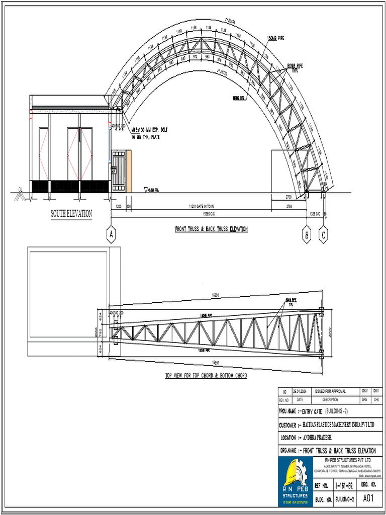 EnTRY GATE GA DRAWING | PDF