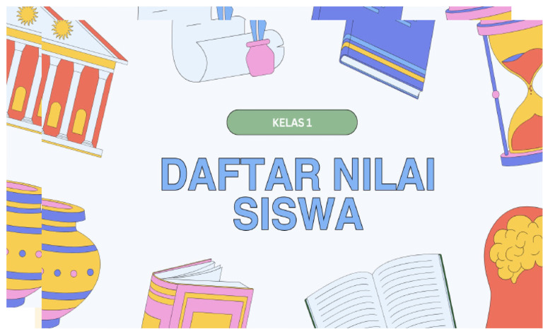 Sampul Admin Kelas 1 | PDF
