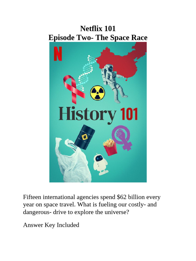 9 - Netflix History 101 Episode Two - The Space Race Movie Guide ...