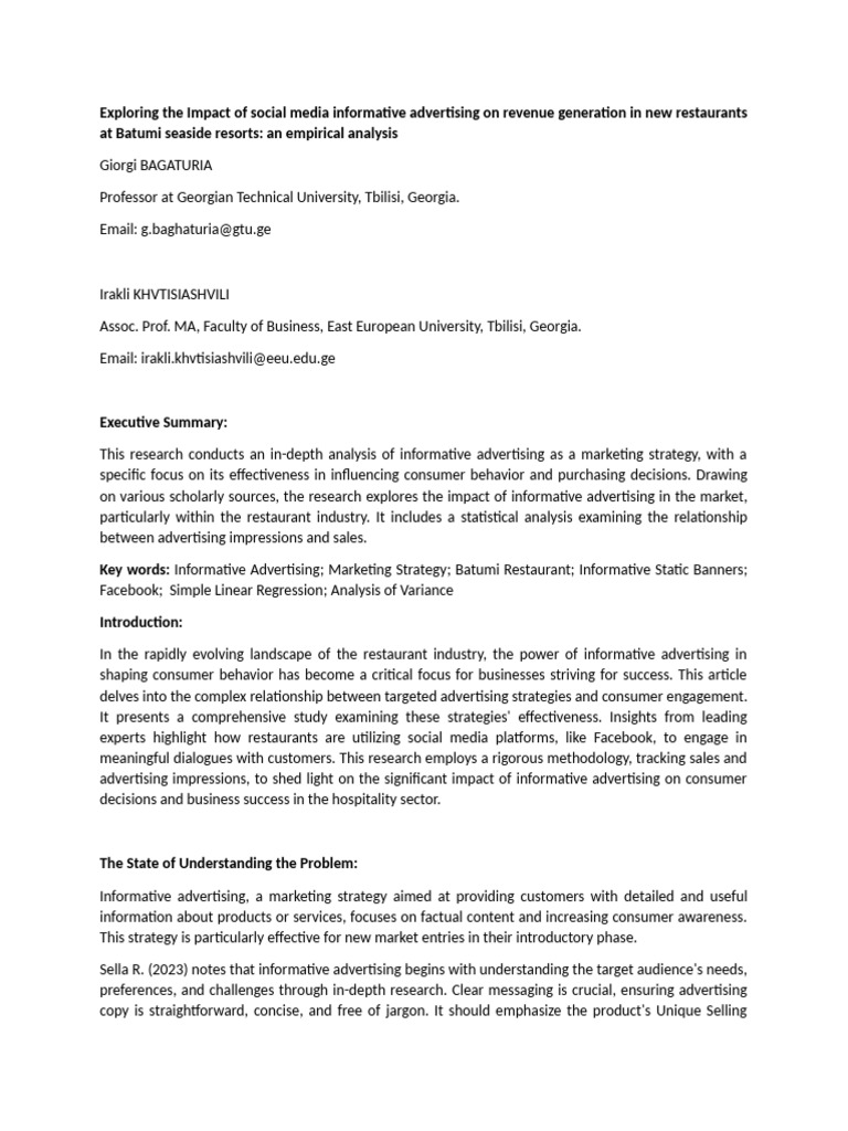Article Pdf Coefficient Of Determination Errors And Residuals