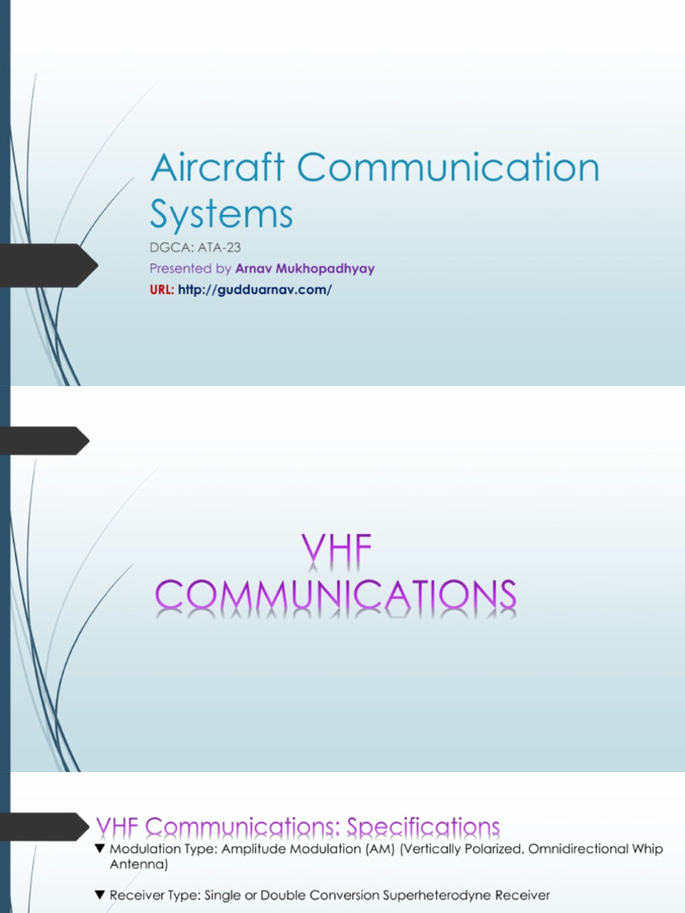 Aviation Communication | PDF
