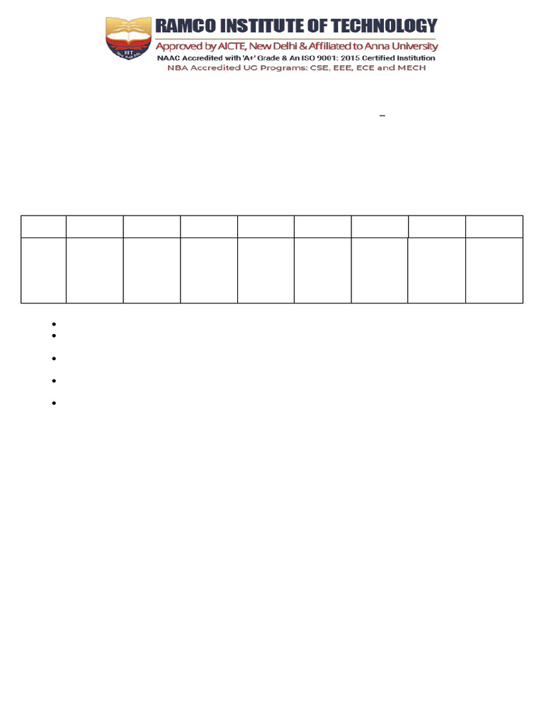 25 IAT II Time Table For III Year - Mandatory Course | PDF | Technology ...
