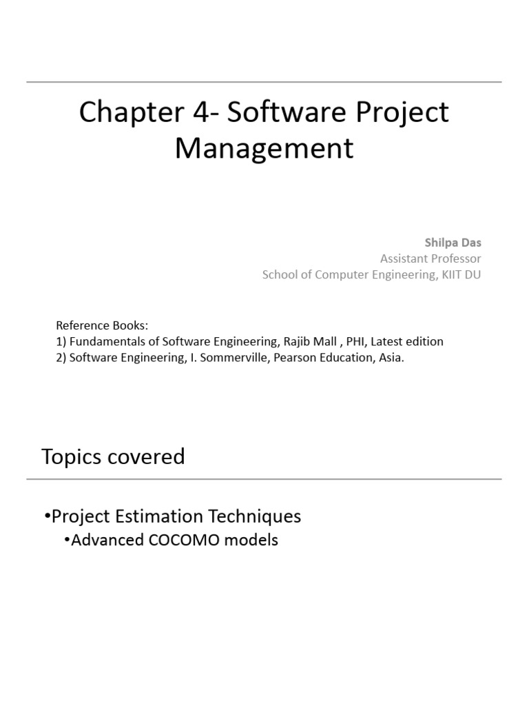 COCOMO Models in Software Estimation | PDF | Information Technology | Computing