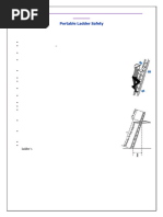 3 Points Contact | PDF | Ladder | Safety