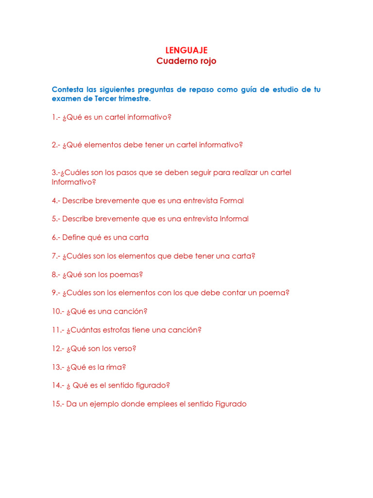 Guia de Preguntas para El Examen de Tercer Trimestre | PDF | Tierra | Luna