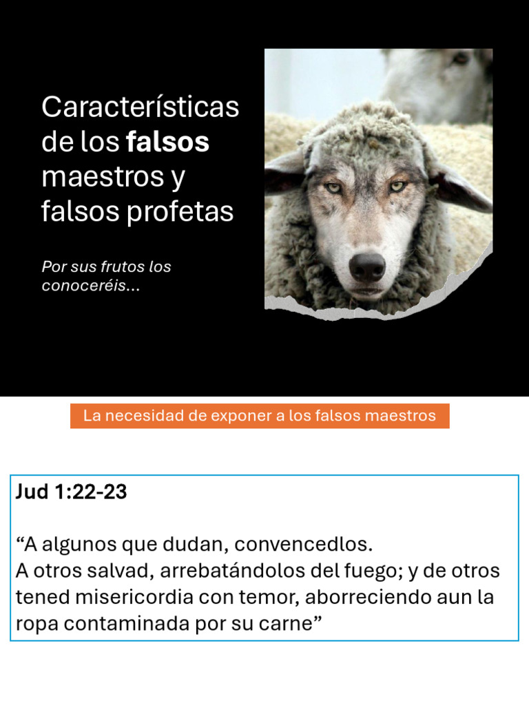 2024 Falsos Maestros | PDF | Jesús | espíritu Santo