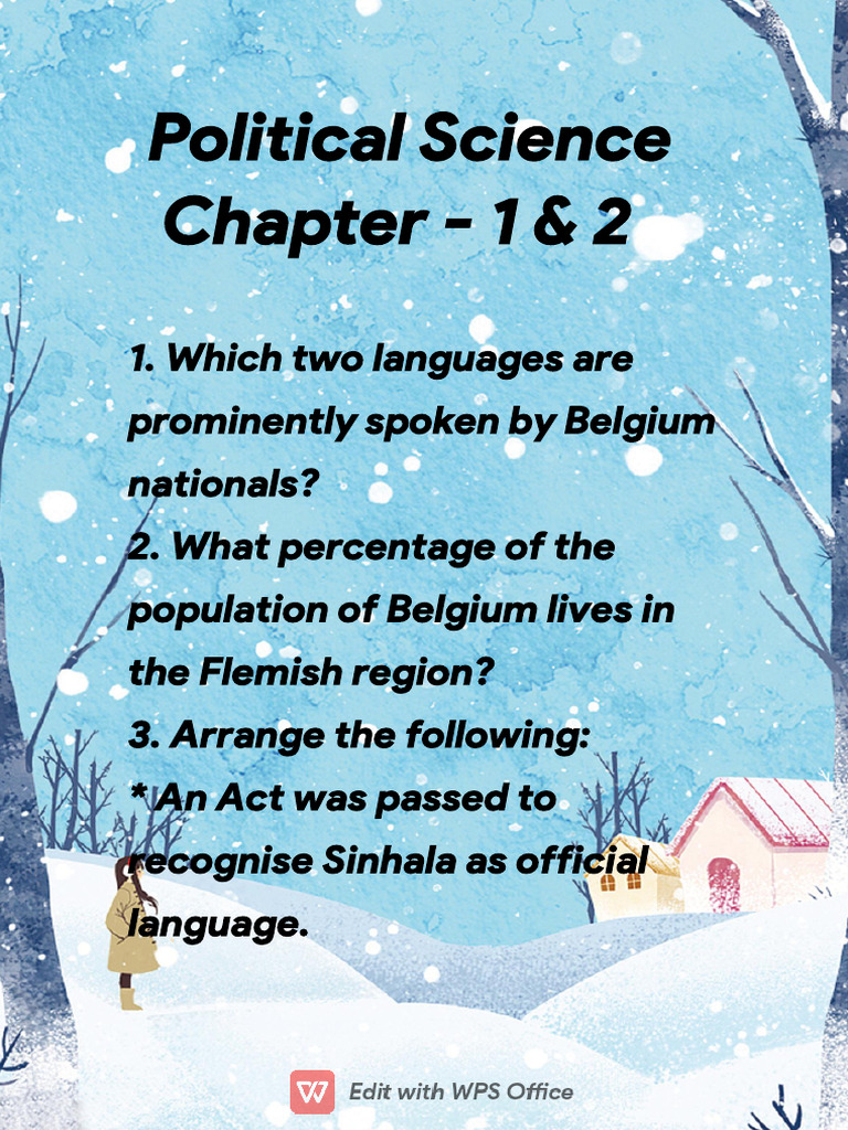 CL - 10 Pol | PDF | Government | Political Science