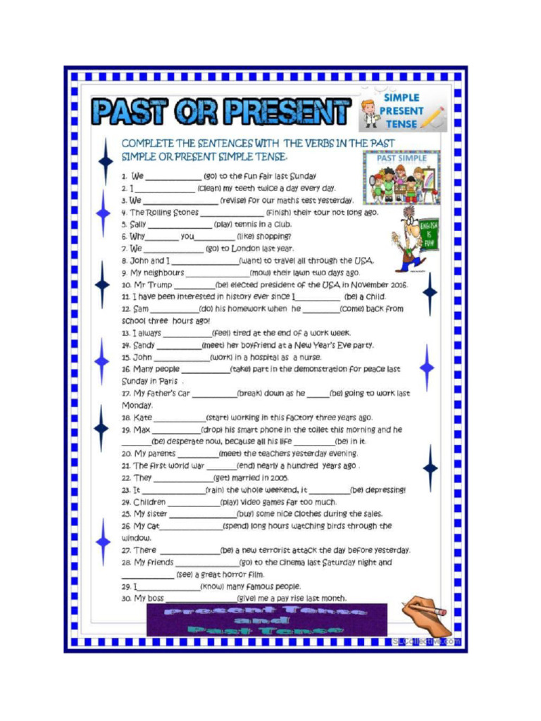 Present Simple Vs Past Simple | PDF