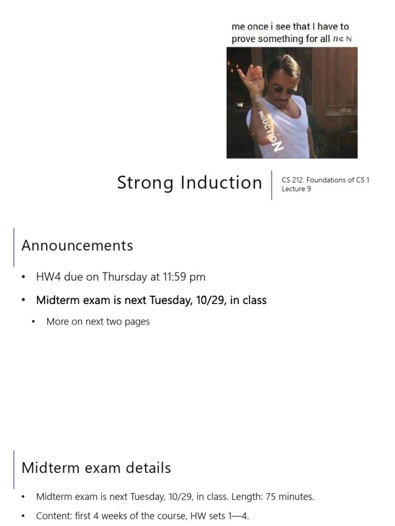 09 Strong Induction | PDF | Mathematical Proof | Prime Number