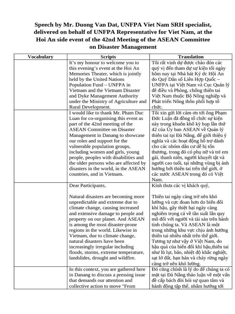 Vocabulary Scripts Translation | PDF