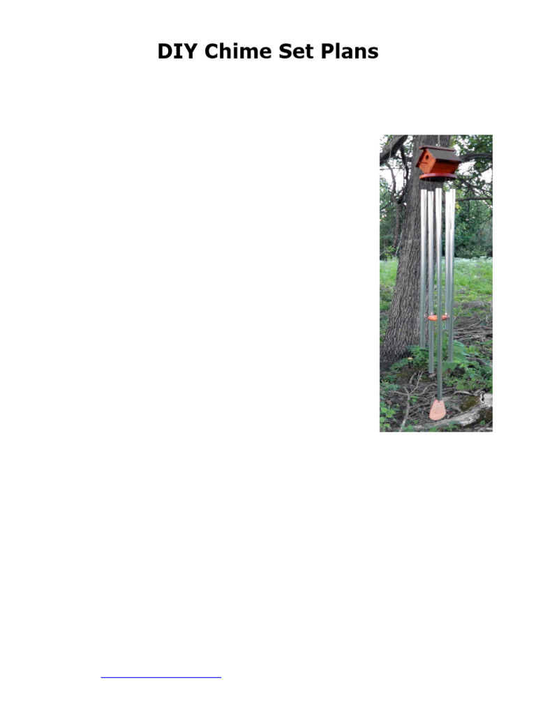 DIY Wind Chime Plans by Lee Hite | PDF | Wire