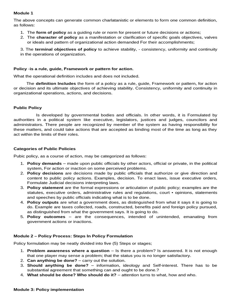 PA11-REVIEWER | PDF | Policy | Evaluation