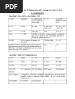 Std5 Answer Keys | PDF | Triangle | Geometric Objects