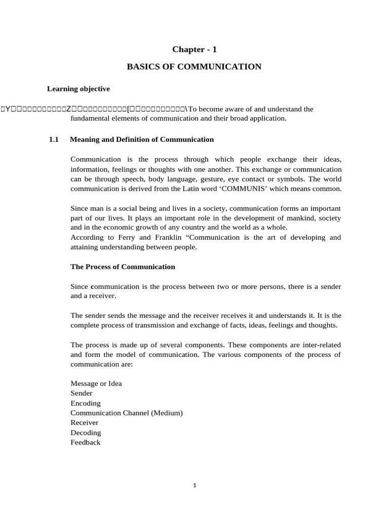 Basics of Communication | PDF | Communication | Pronoun