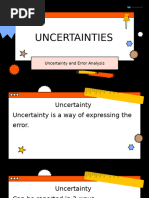 Understanding Absolute and Relative Uncertainties | PDF | Measurement ...