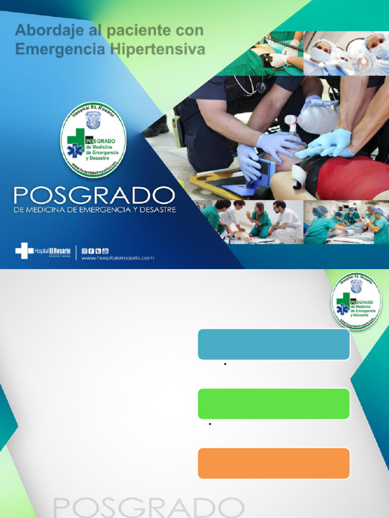 Abordaje Emerg Hipertensiva | PDF | Angiotensina | Hipertensión