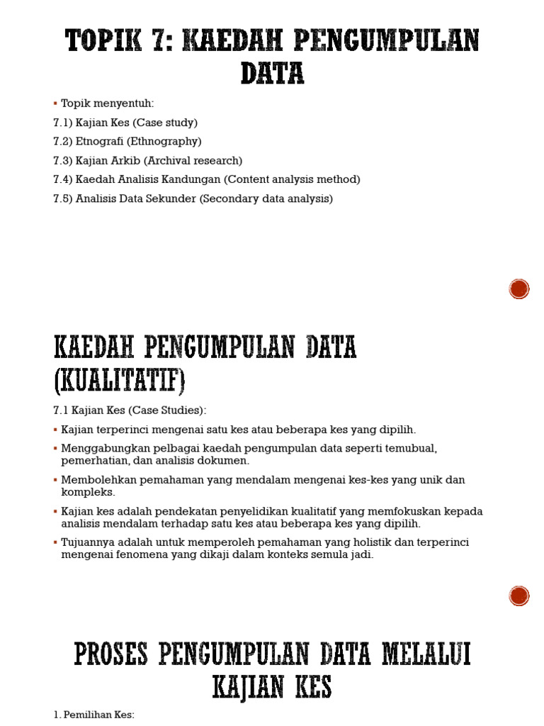 SSZK2003 Topik 7 | PDF