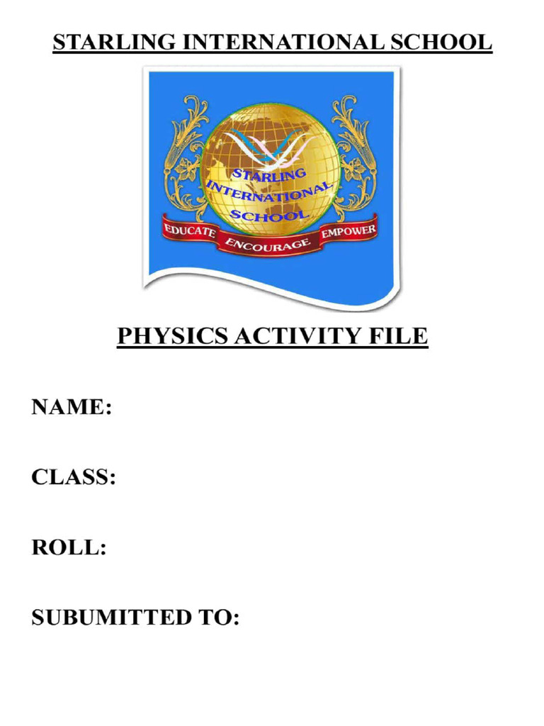 Xi SC Phy Activity 24-25 | PDF