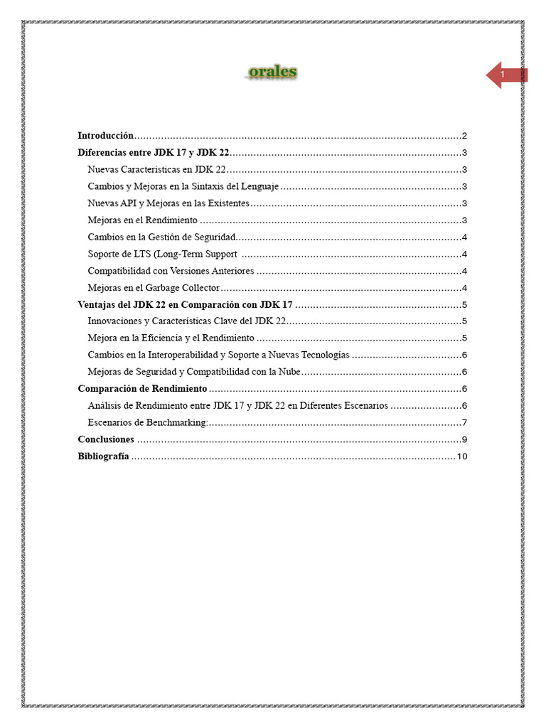 Novedades y Ventajas del JDK 22 | PDF | máquina virtual de Java | Java ...