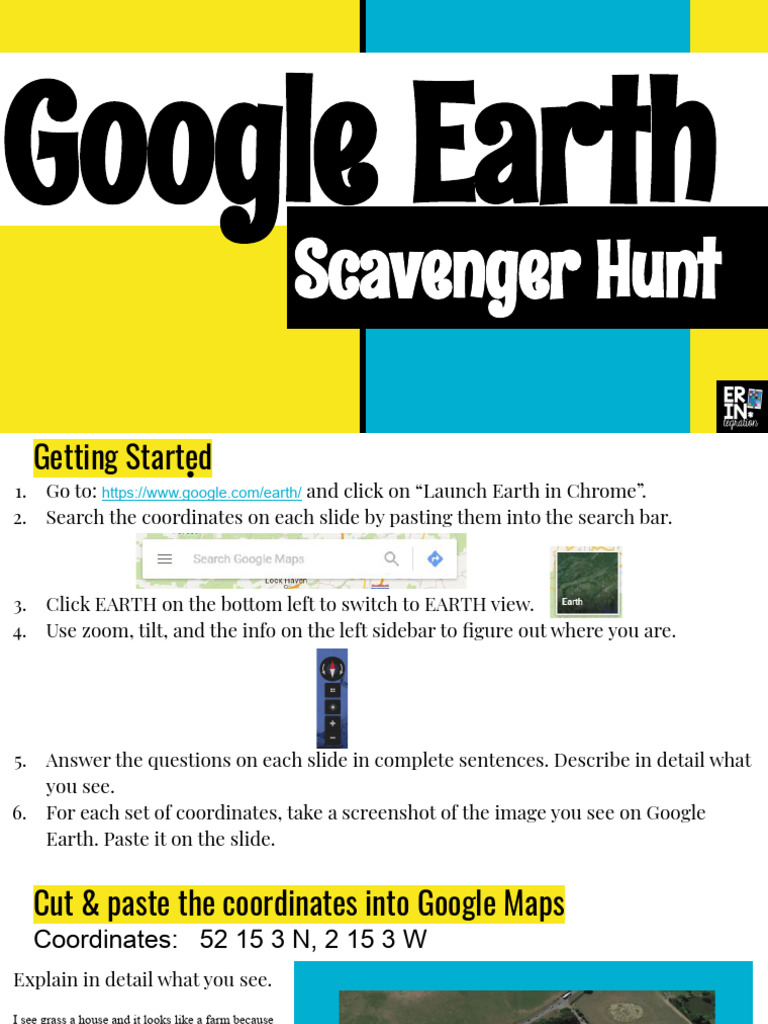 Edited - Rachael Laurente Machacuay - Google Earth Scavenger Hunt | PDF ...