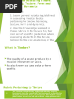 National 5 Music Performance Guide | PDF | Tempo | Accuracy And Precision