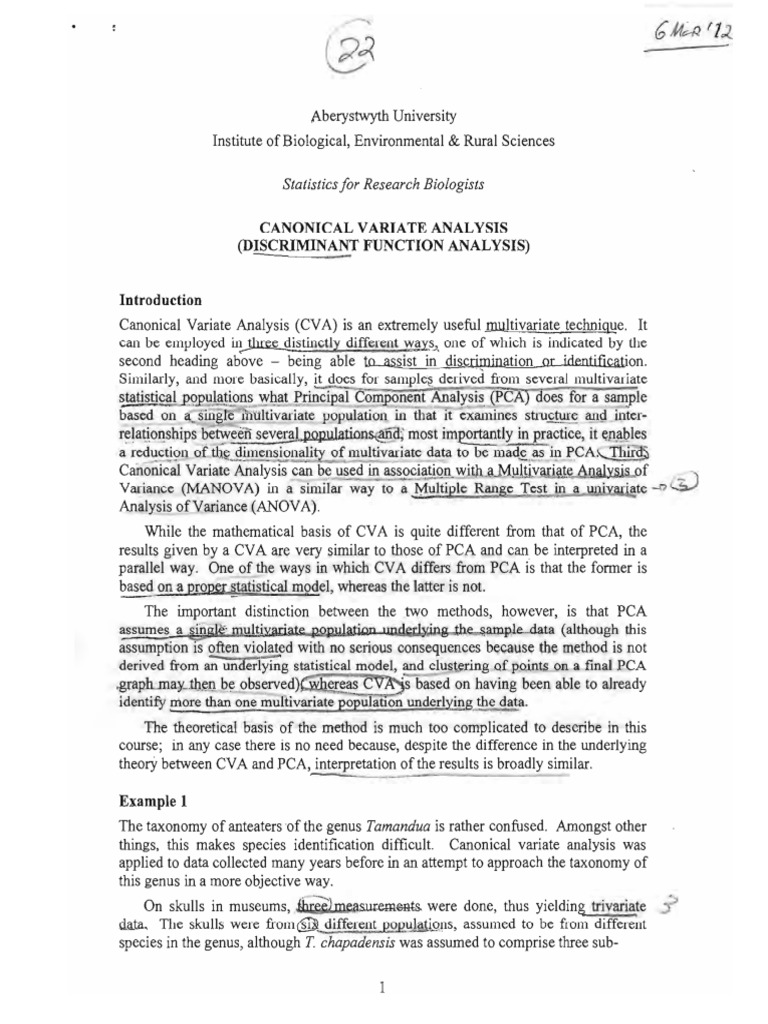 Causton 2011 22discriminant 2 2 | PDF