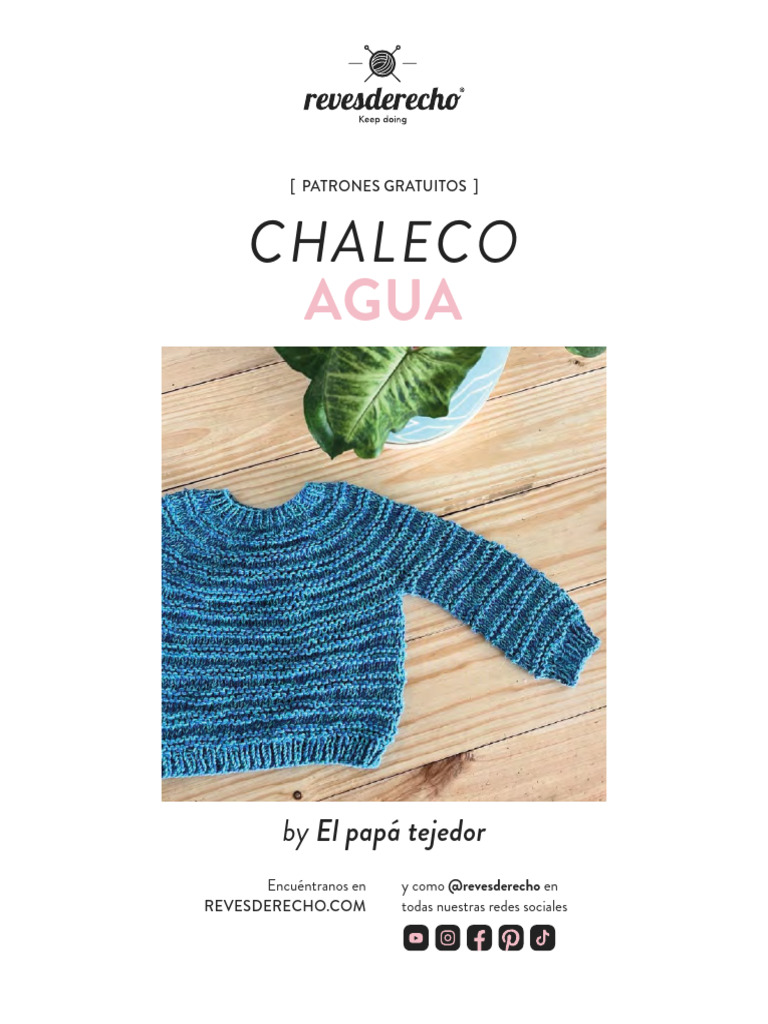 Patron Chaleco-Agua | PDF | Textiles
