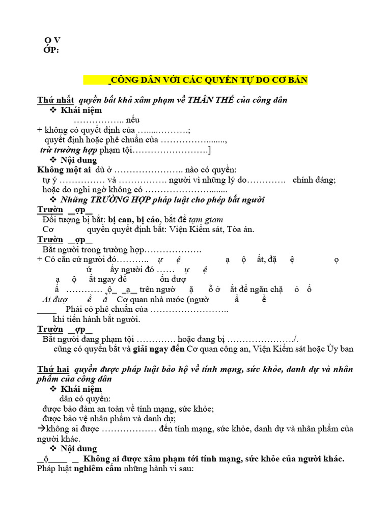 TÀI LIỆU HỌC TẬP GDCD 12 HK2 | PDF
