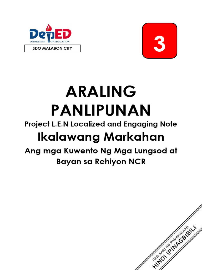 Sdo - GR3 2NDQ Ap Slem Final 091821 | PDF